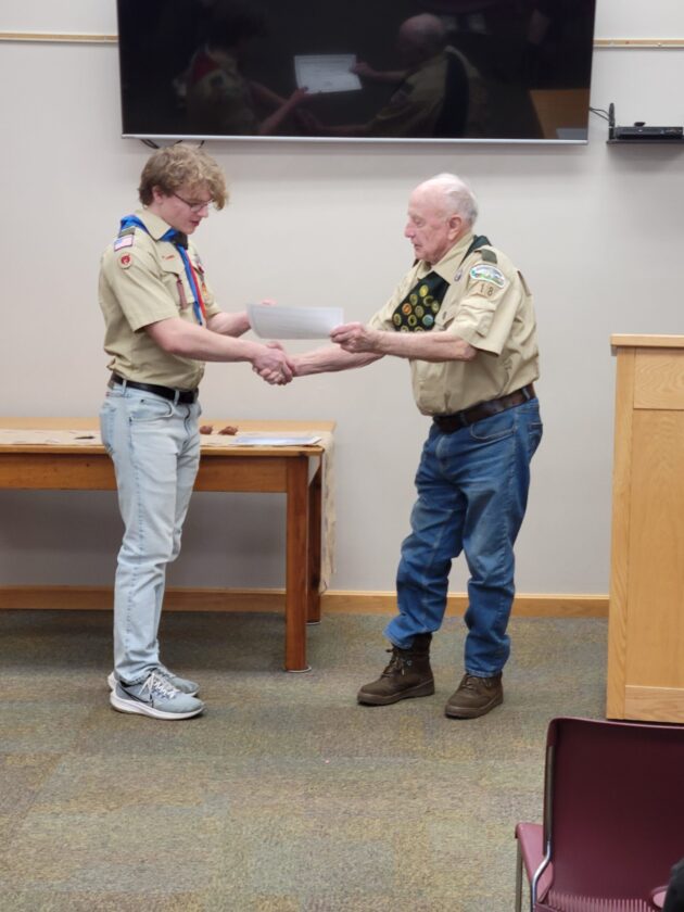 Phillip Russell receives the Eagle Scout Award | News, Sports, Jobs ...